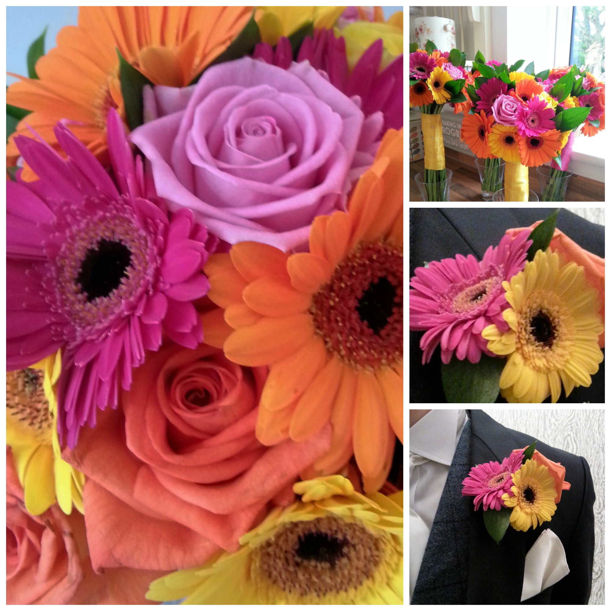 Summer Wedding Flowers | Flowers in a Jar